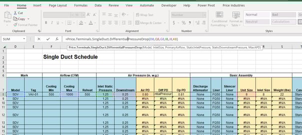 How to Schedule VAV Performance