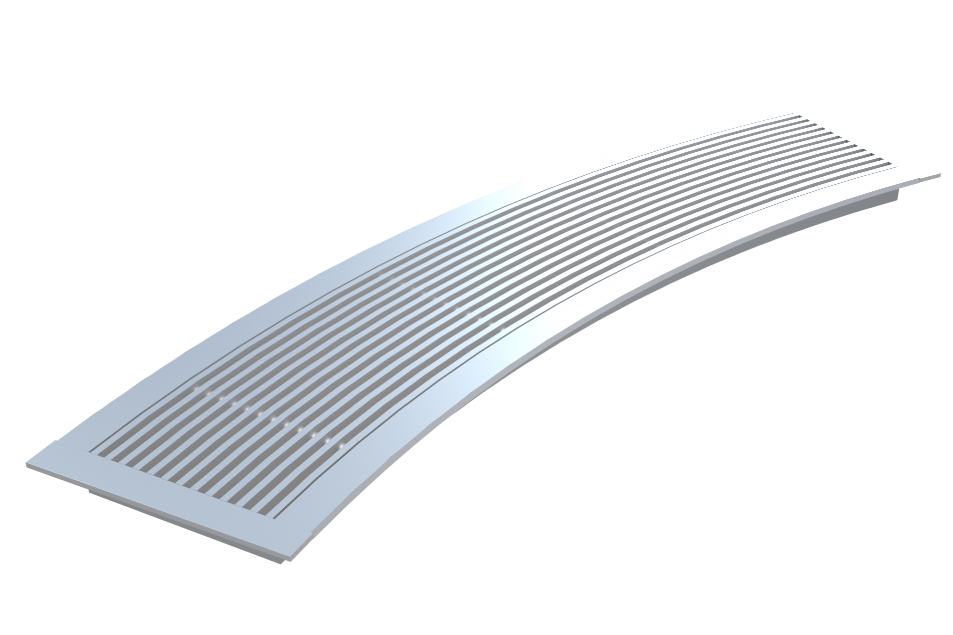 How to Size Curved Linear Grilles and Diffusers